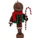 Gingerbread Man Clothespin Ornament, Peg Doll, Christmas Ornament ...