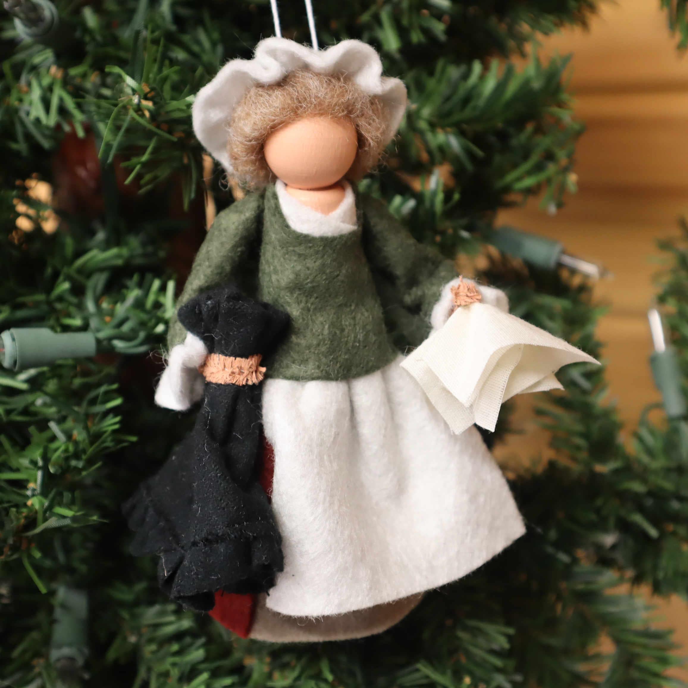 Anna Smith Strong Clothespin Ornament, American Revolution Spy, Culper ...