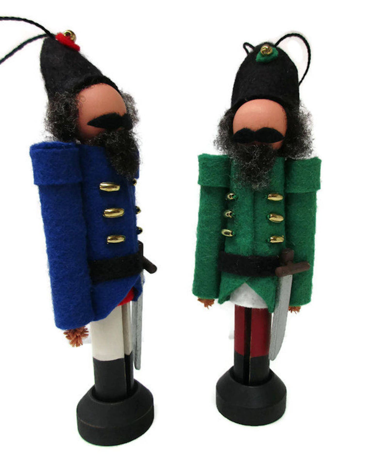 Nutcracker Christmas Ornament, Clothespin Ornament, Toy Soldier, Peg ...