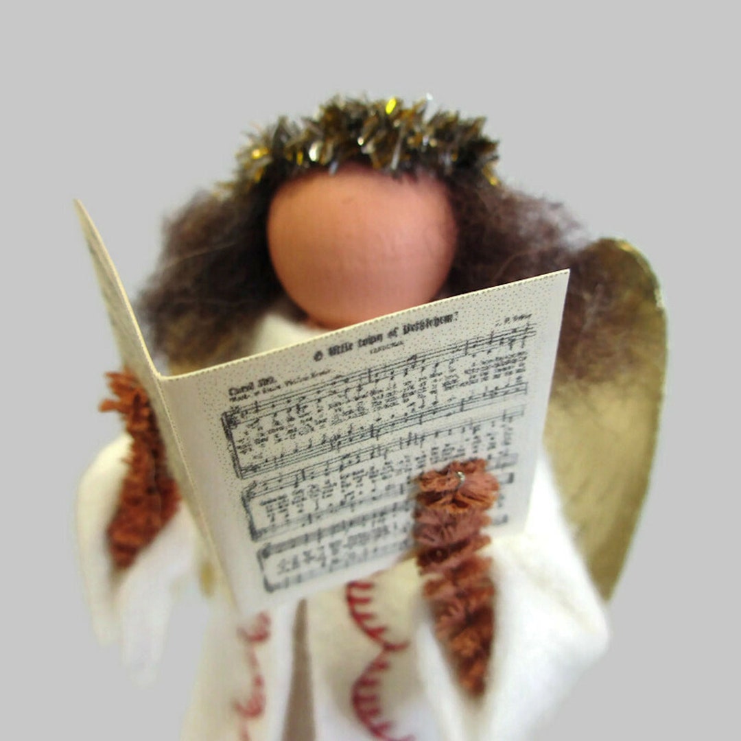 Angel Christmas Ornament - Choral Angel, Heavenly Chorus, Christmas ...