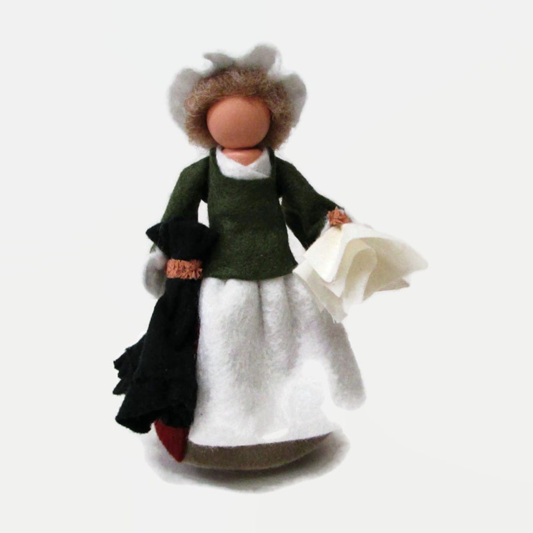 Anna Smith Strong Clothespin Ornament, American Revolution Spy, Culper ...