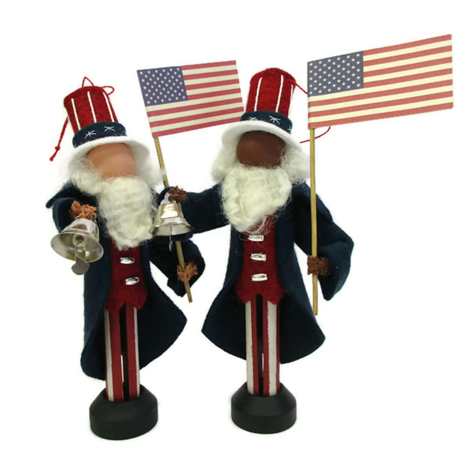 Uncle Sam Ornament Formal Uncle Sam Clothespin Ornament | Etsy