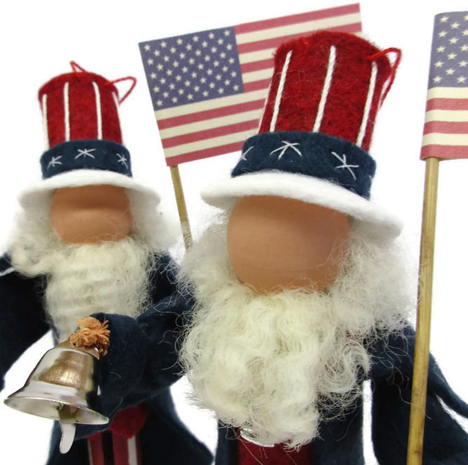 Uncle Sam Ornament Formal Uncle Sam Clothespin Ornament | Etsy