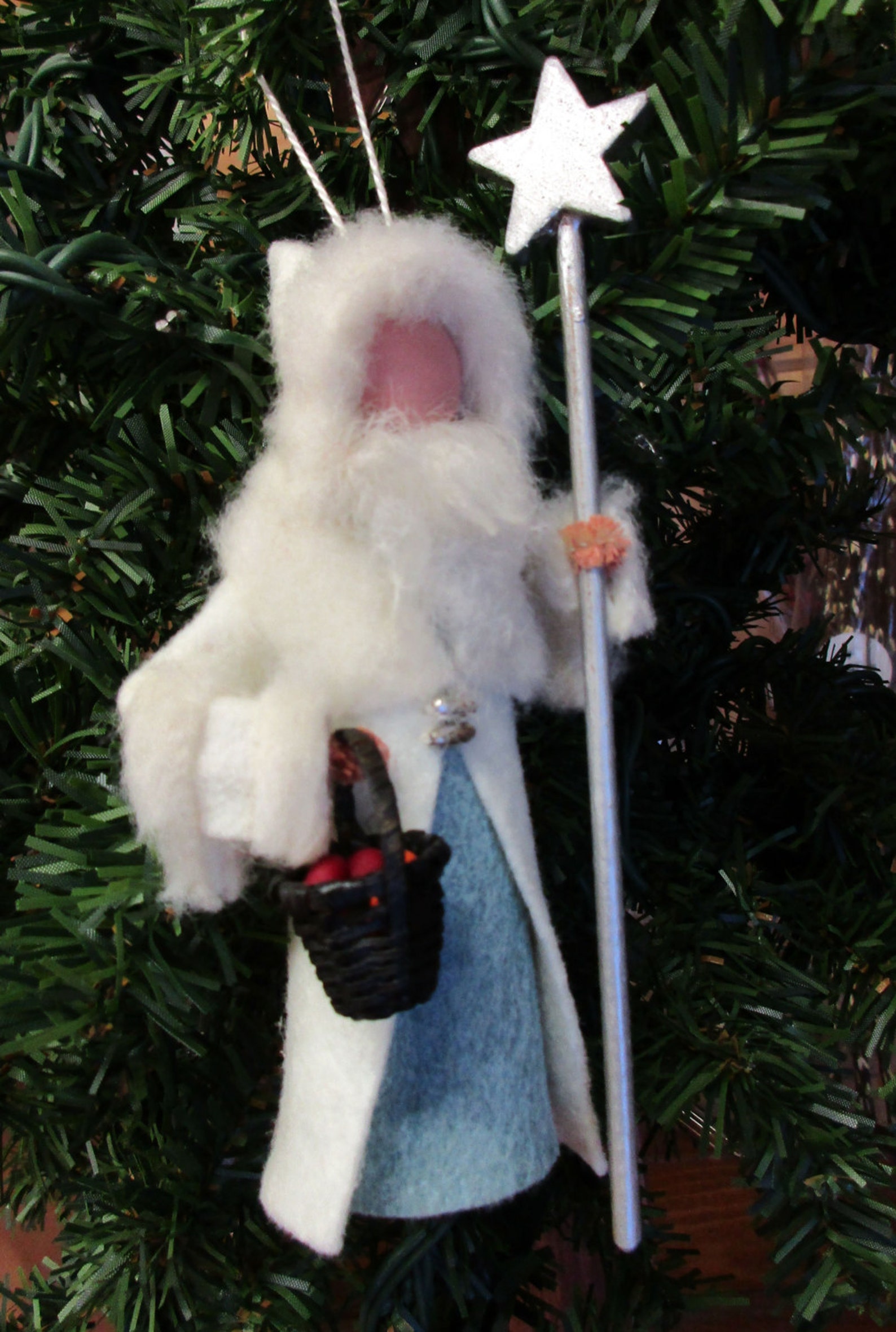 Star Man Christmas Ornament, Santa Claus From Poland, Polish Christmas ...