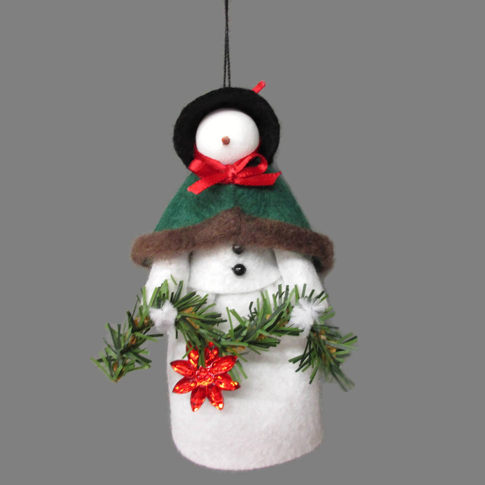 Vintage Snow Lady Clothespin Ornament, Snow Lady With Cape, Christmas ...