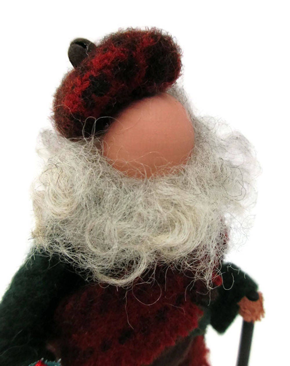 Scottish Highlander Santa Clothespin Ornament, Santa Wearing a Kilt ...
