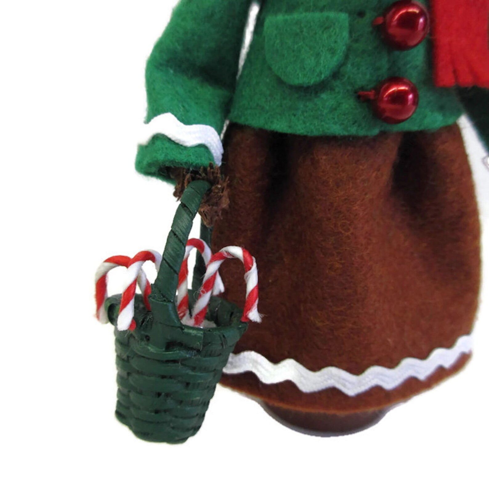 Gingerbread Lady Clothespin Ornament Peg Doll Christmas - Etsy