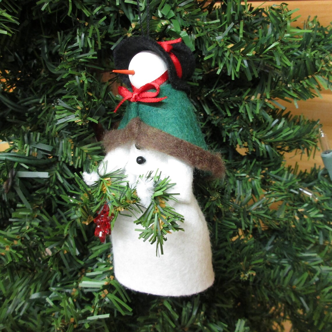 Vintage Snow Lady Clothespin Ornament Snow Lady With Cape - Etsy