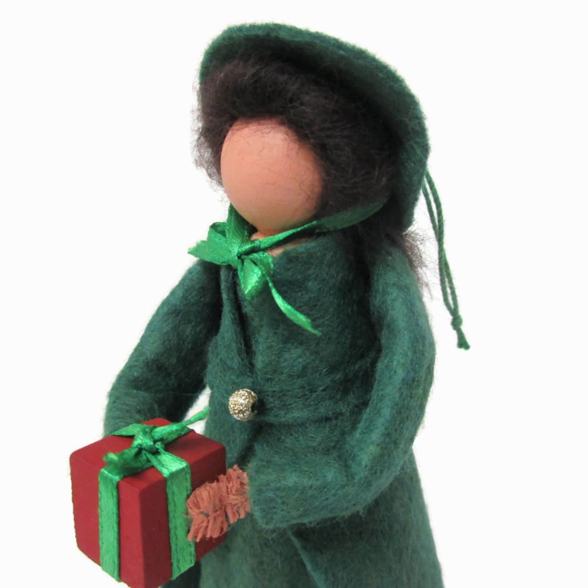 Belle From A Christmas Carol Clothespin Ornament, Scrooge's Fiancé ...