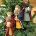Three Wise Men Ornament Set, Nativity Scene, Clothespin Ornaments, the ...