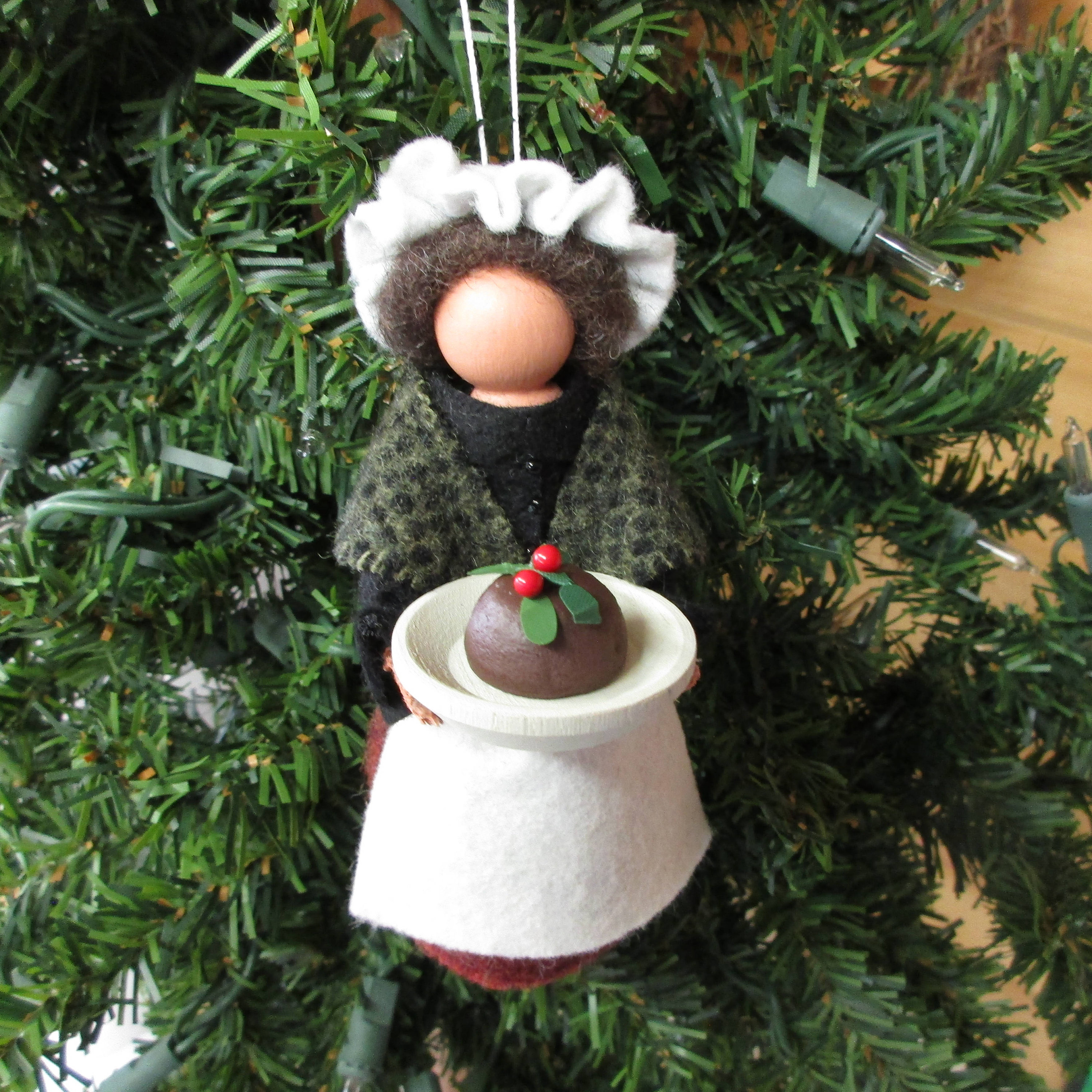 Mrs. Cratchit Clothespin Ornament Mary Cratchit Christmas - Etsy Canada