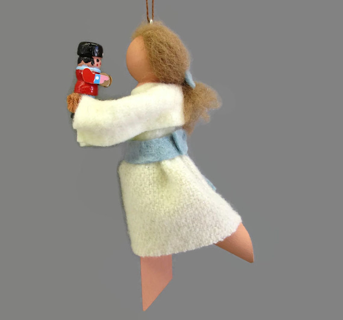 Clara Christmas Ornament, Nutcracker Doll, Clothespin Ornament ...