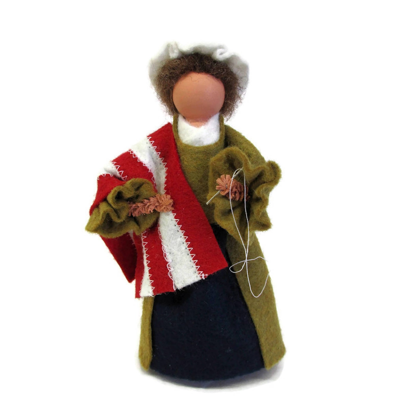 Betsy Ross Clothespin Ornament Patriotic Decor July 4th - Etsy