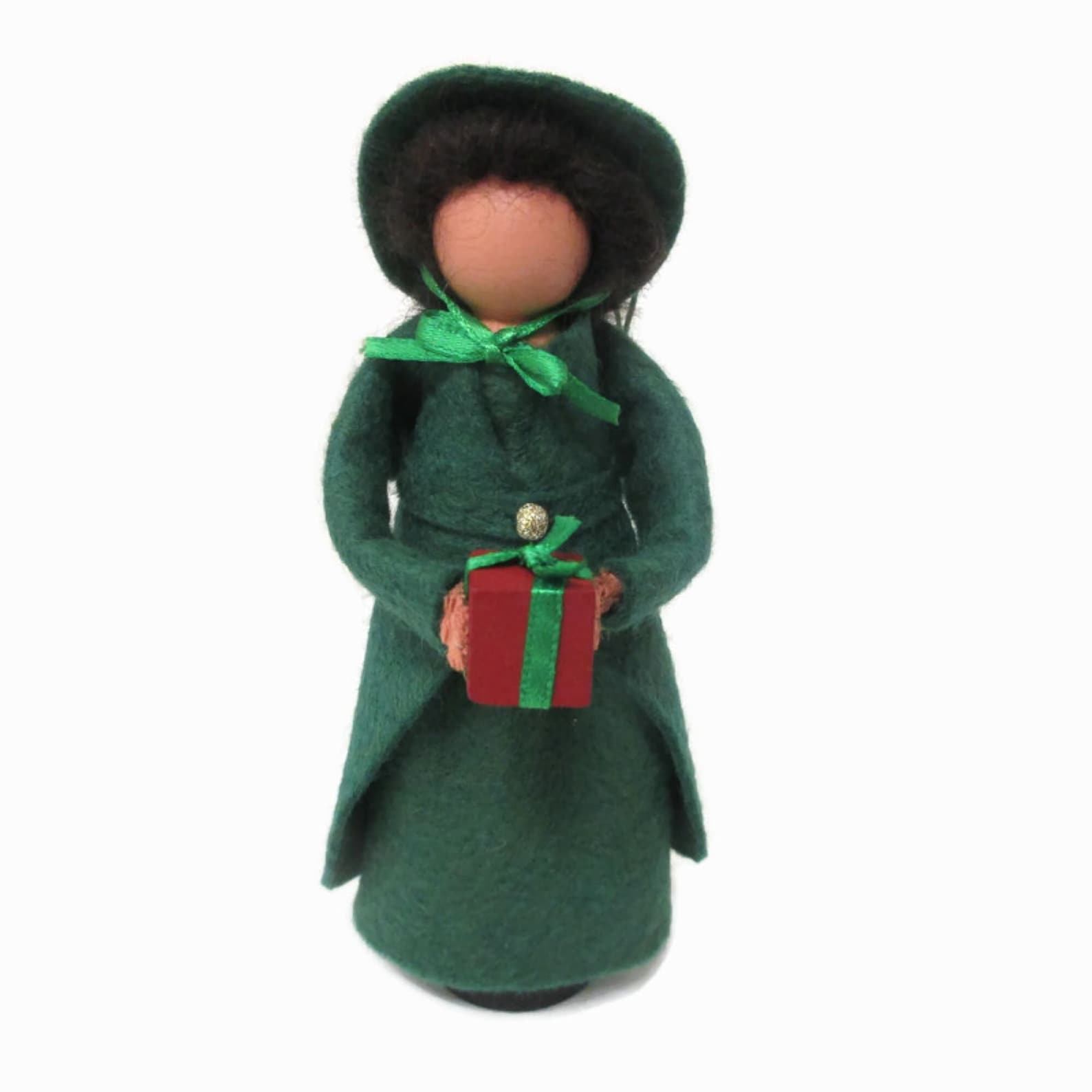Belle From A Christmas Carol Clothespin Ornament, Scrooge's Fiancé ...
