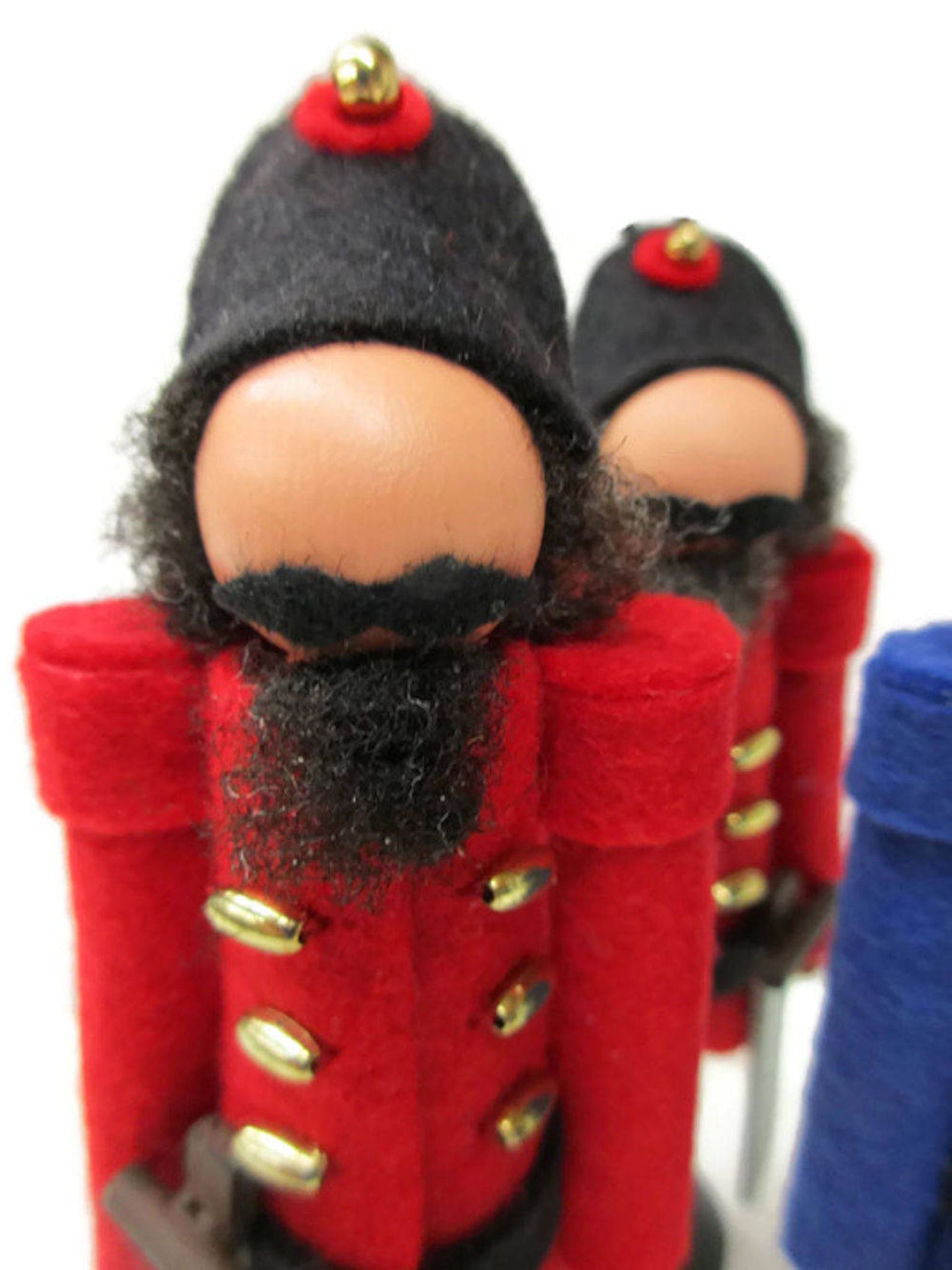 Nutcracker Christmas Ornament, Clothespin Ornament, Toy Soldier, Peg ...