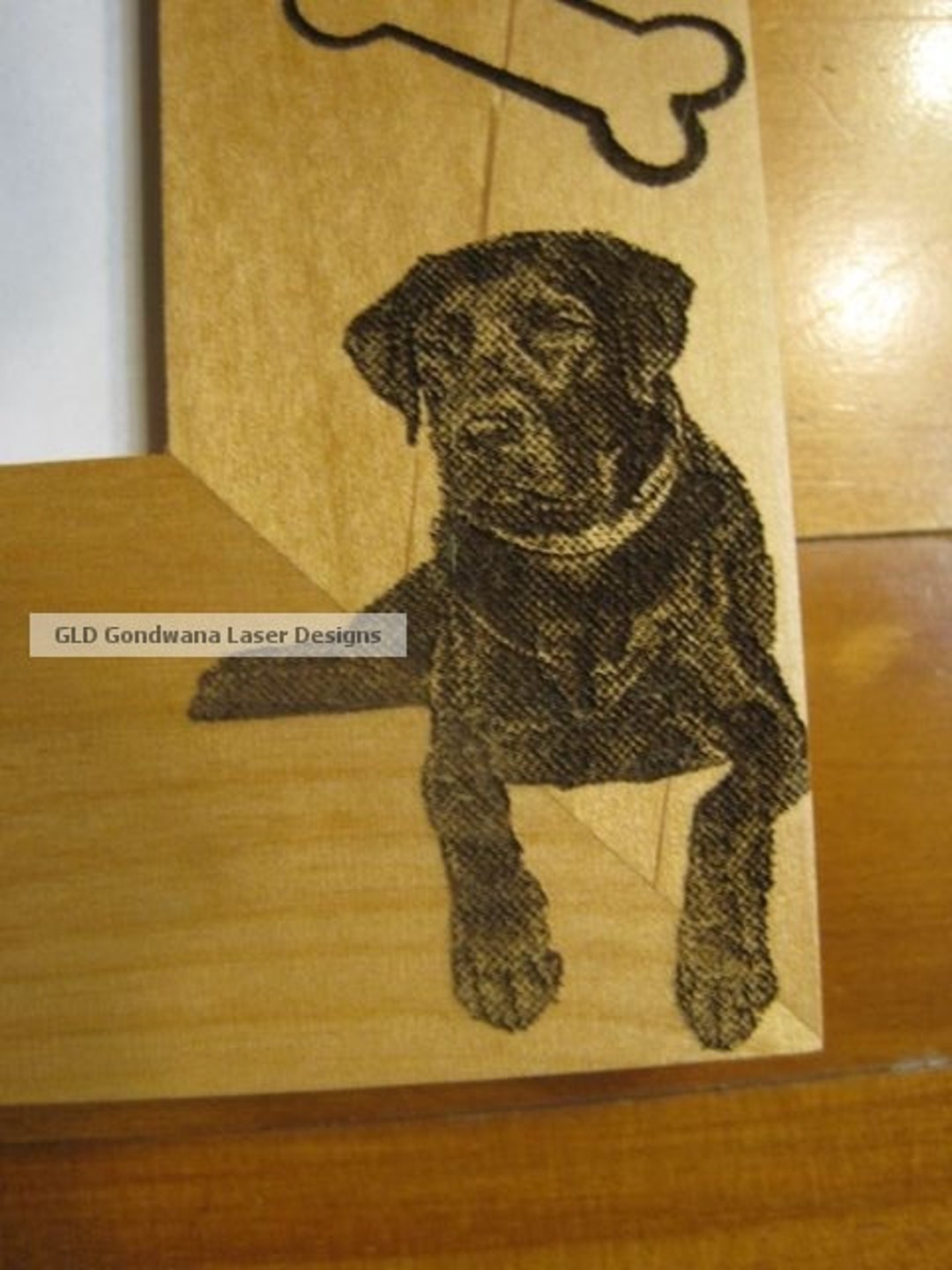 Labrador Retriever Frame, Dog Frame, Dog Sign, Engraved, Laser Engraved ...