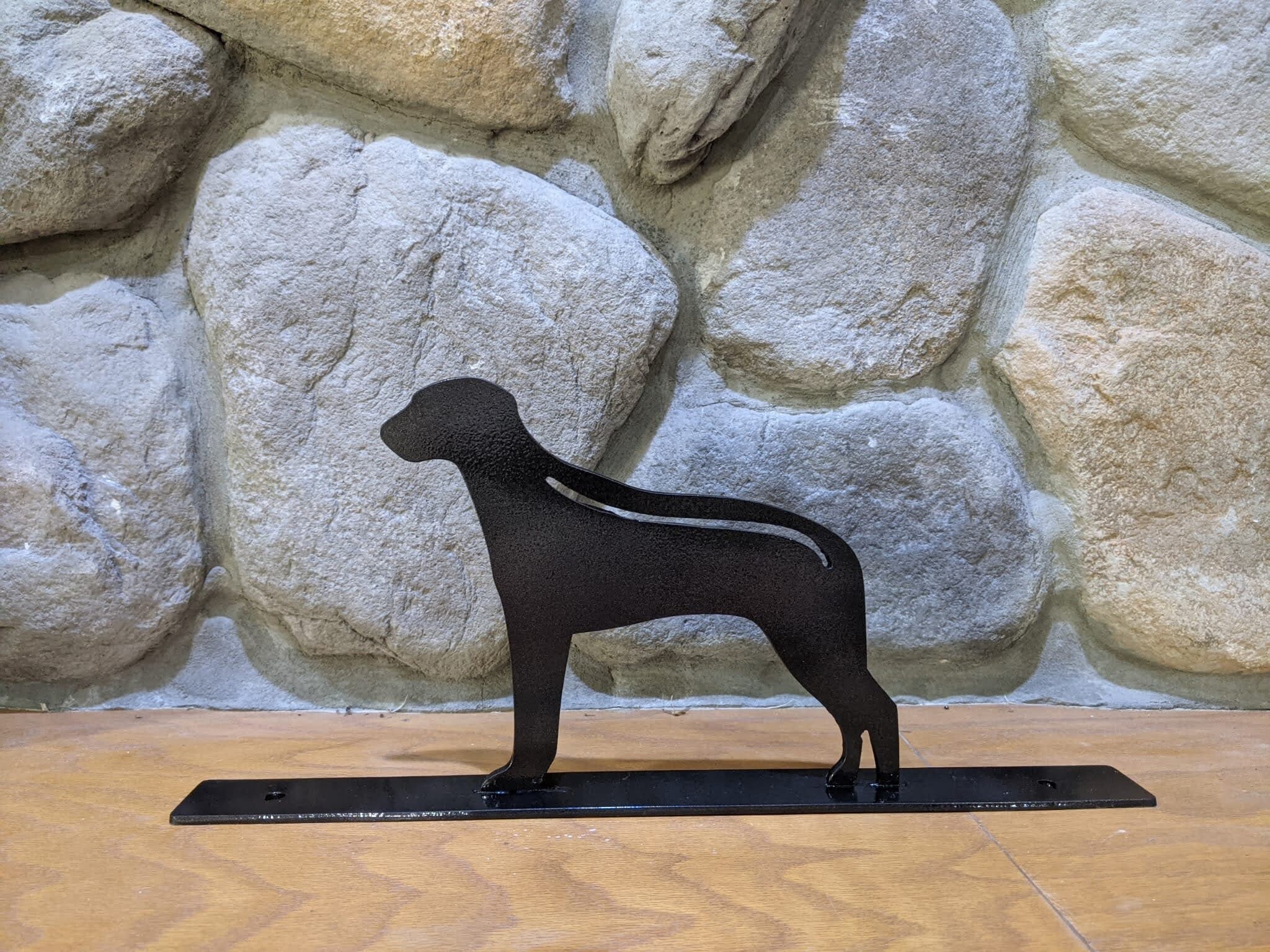 Home & Living topper dog lover mailbox topper metal steel pet lover ...