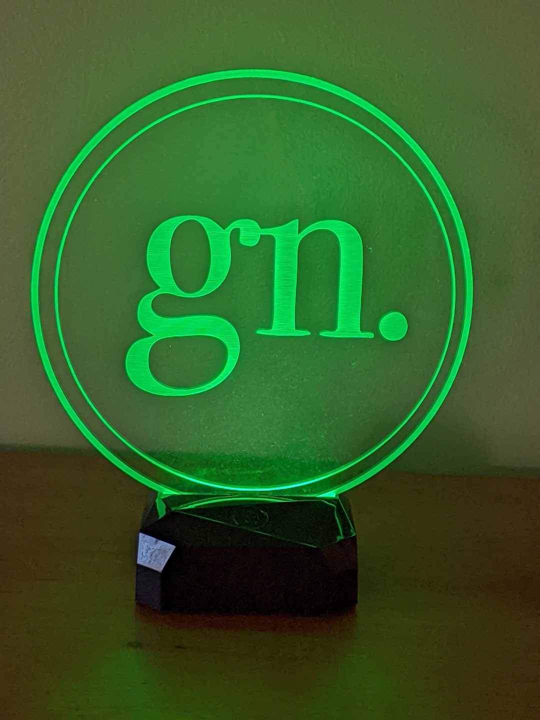 Logo Acrylic LED Light, Business Sign 3 D Light, 3D Illusions Light ...