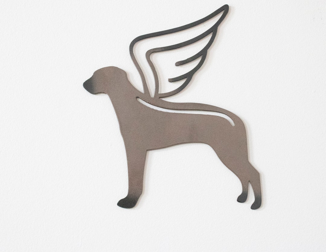 Rhodesian Ridgeback Angel Steel Metal Rhodesian Ridgeback - Etsy