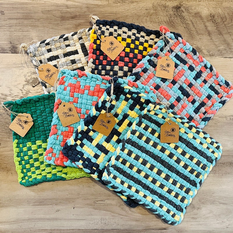 Woven Potholder - Etsy