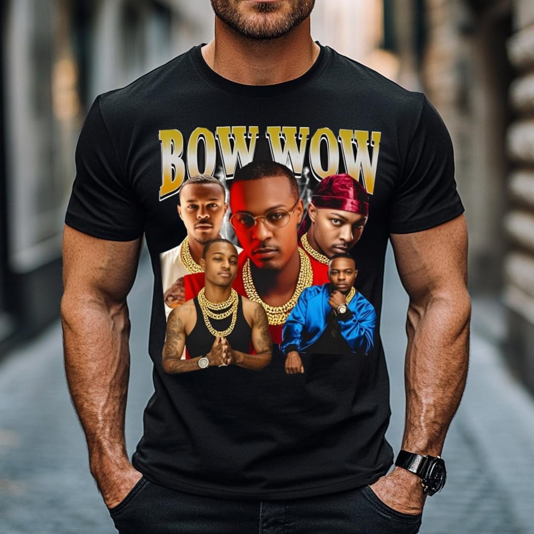Millennium Tour Bow-wow Concert T-shirts, Hip Hop Concert T-shirts, Omarion Oversized Shirts ...