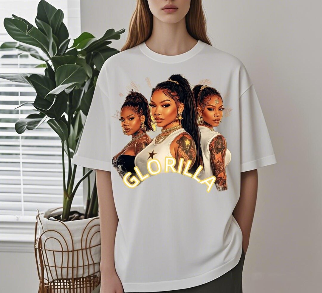 Rapper Vintage Glorilla Shirts, Glorilla Tour Merch, Plus Size Unisex T ...