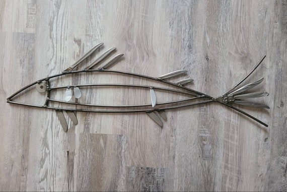Silver Fish Wall Art - Etsy