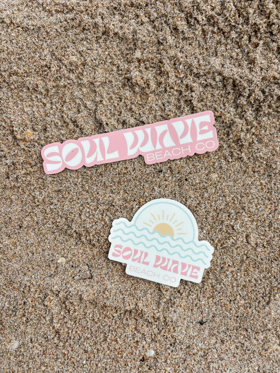 Soul Wave Beach Co Sticker Pack - Etsy