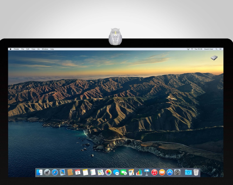 Imac Silicone Webcam Camera Cover Cover Me Camera Owl Gift for a Techie ...