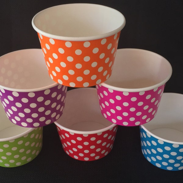 Polka Dot Cups - Etsy