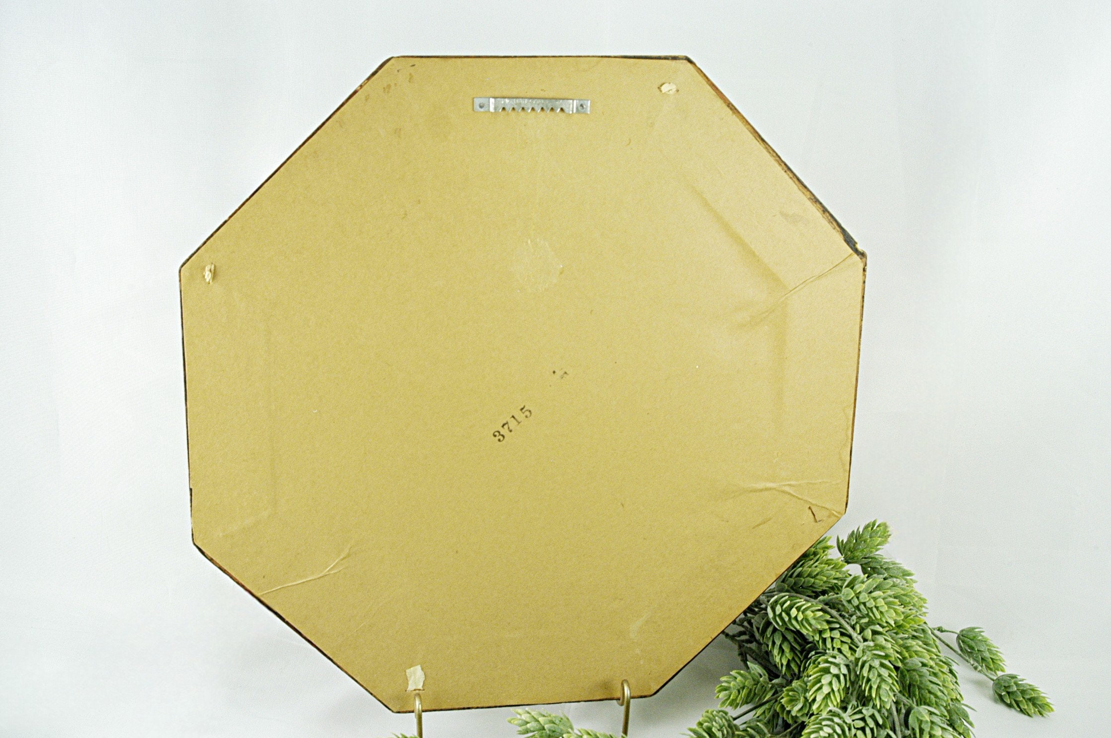 16 Inch Wall Mirror Vintage Florentine Regency Gold Leaf Decor 1970s ...