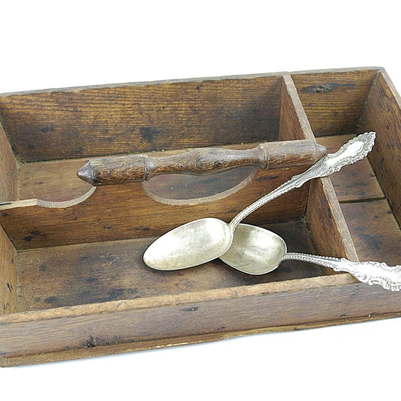 Silverware Caddy - Etsy
