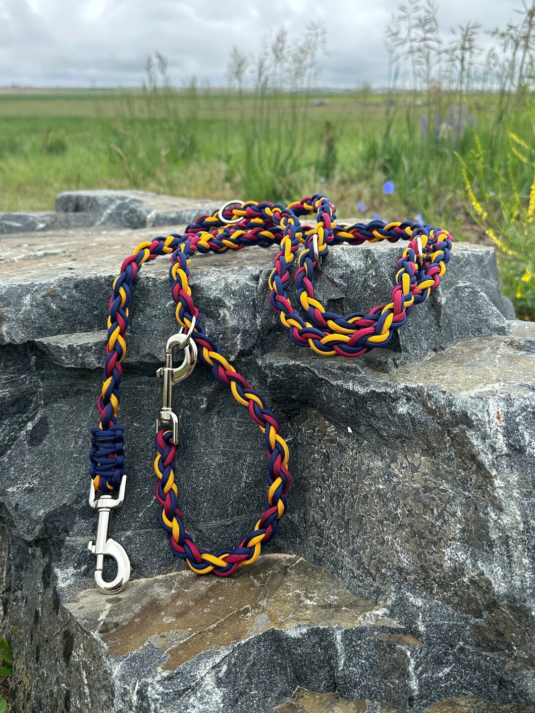 Paracord Multipurpose/adjustable Dog Leash- Denver Nuggets Nba ...