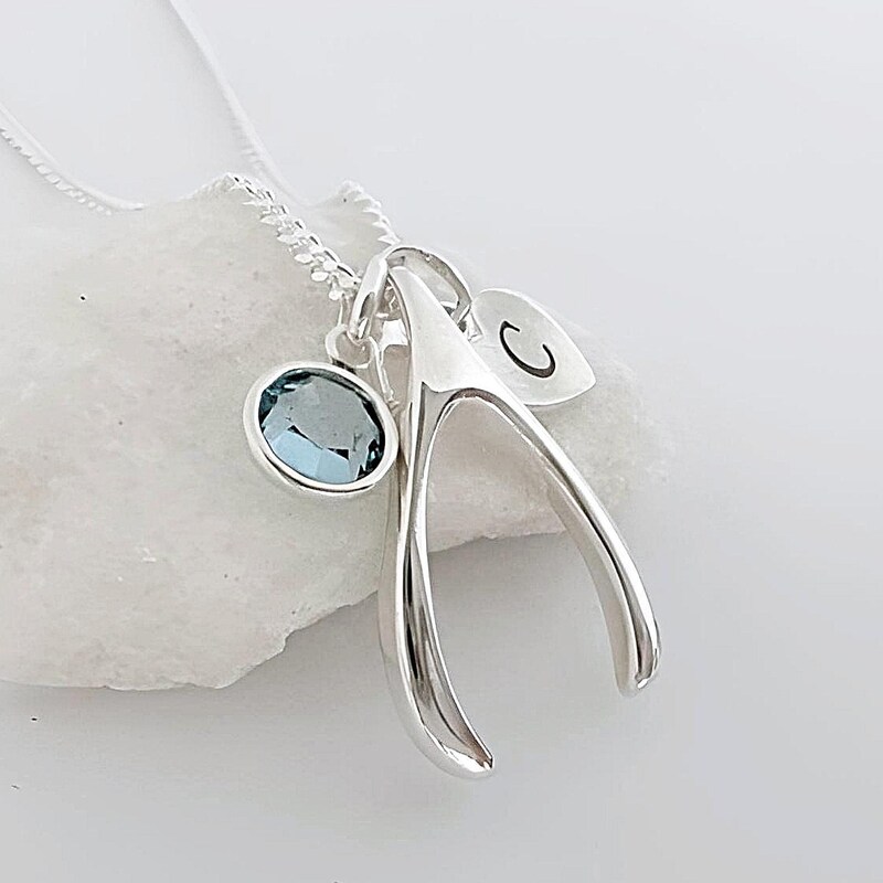 Wishbone Necklace - Etsy