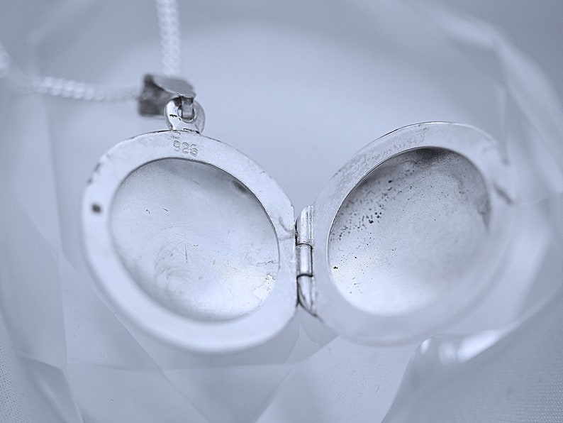 STERLING SILVER Large Locket Heirloom Locket Round Locket - Etsy