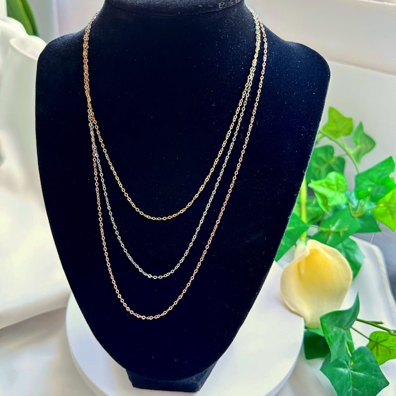 Three Strand Chain - Etsy