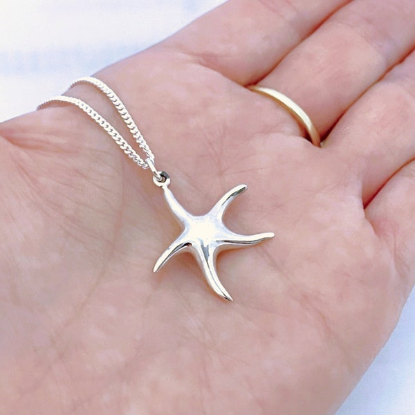 Starfish Necklace - Etsy