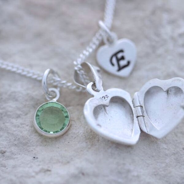 Small Heart Locket - Etsy