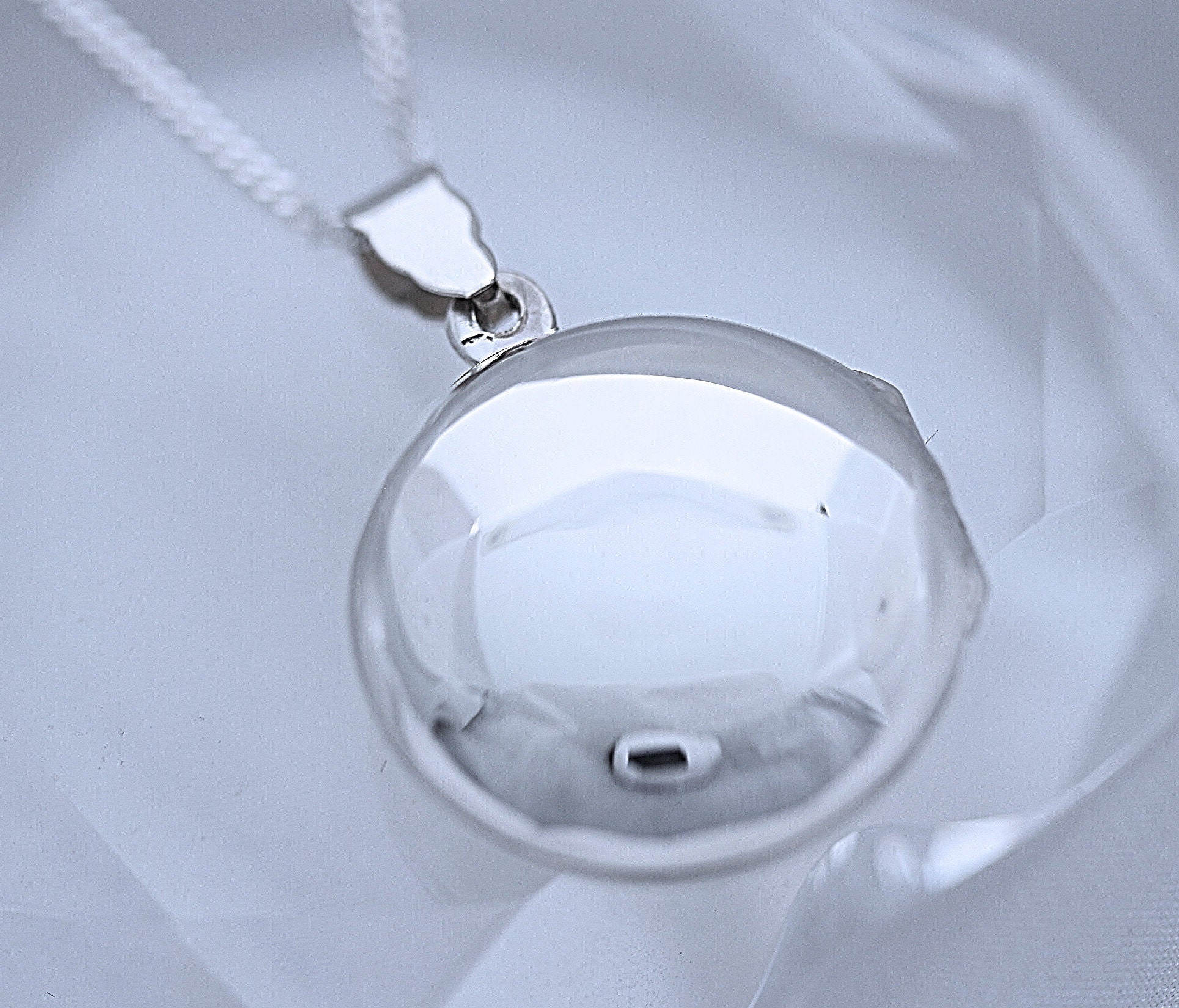 STERLING SILVER Large Locket Heirloom Locket Round Locket | Etsy