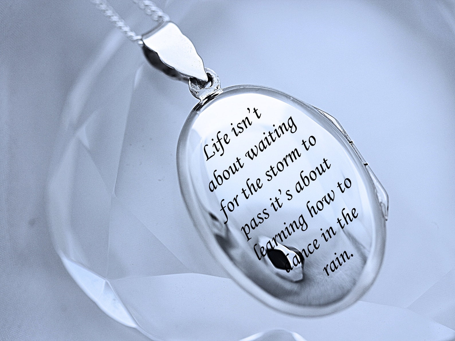 CHOOSE Silver Oval Locket Size and Chain. Engraved Oval Locket | Etsy