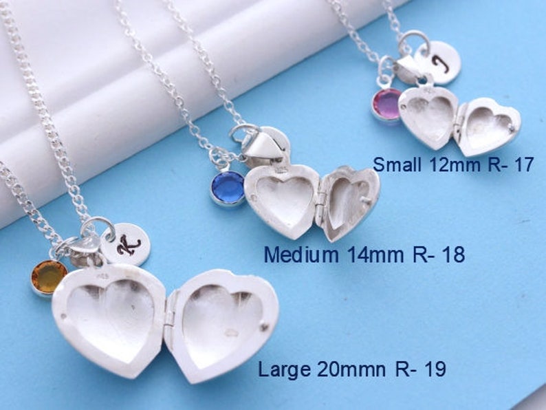 Mother Daughter Necklace. Locket Necklace Set Sterling Silver - Etsy