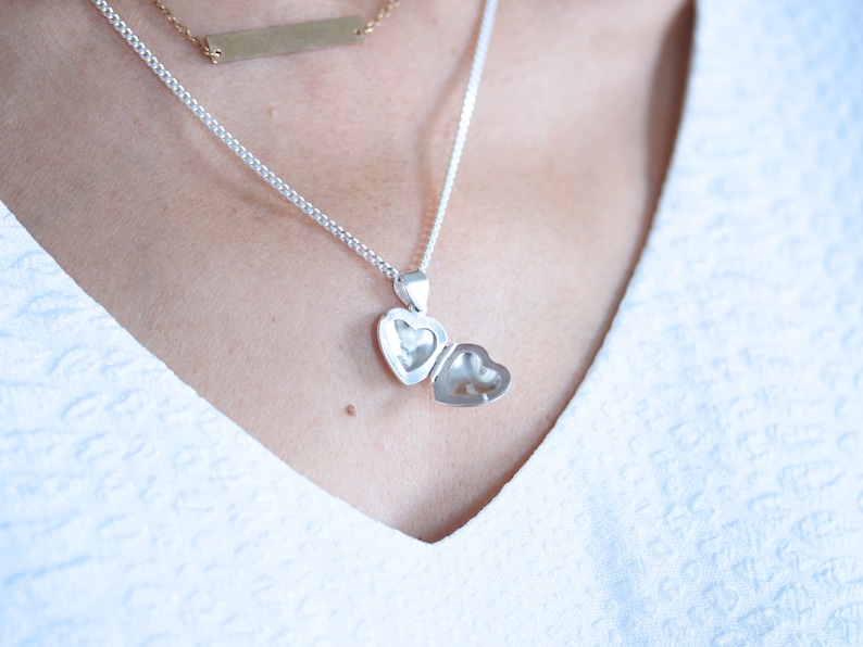 Mother Daughter Locket Necklace CHOOSE Smallest Small or | Etsy