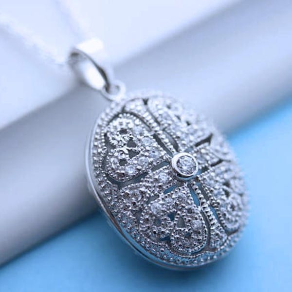 Filigree Locket - Etsy