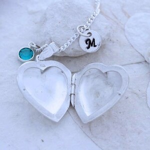 Engraved Lockets Laser Personalized Engraved Sterling Silver Heart ...