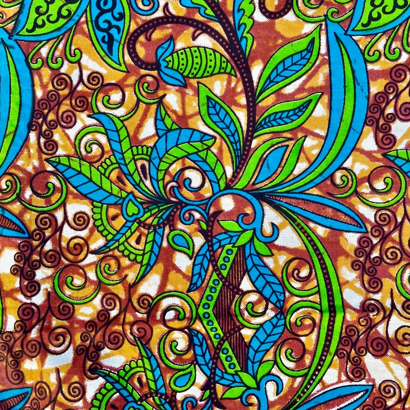 Wax Print Fabric Hitarget - Etsy