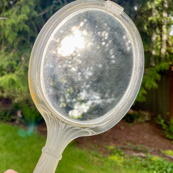 Hand Held Mirror - Etsy