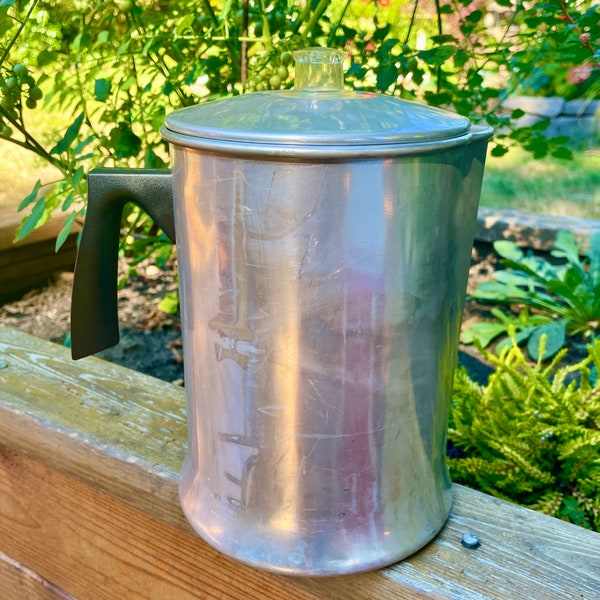 Aluminum Coffee Pot - Etsy