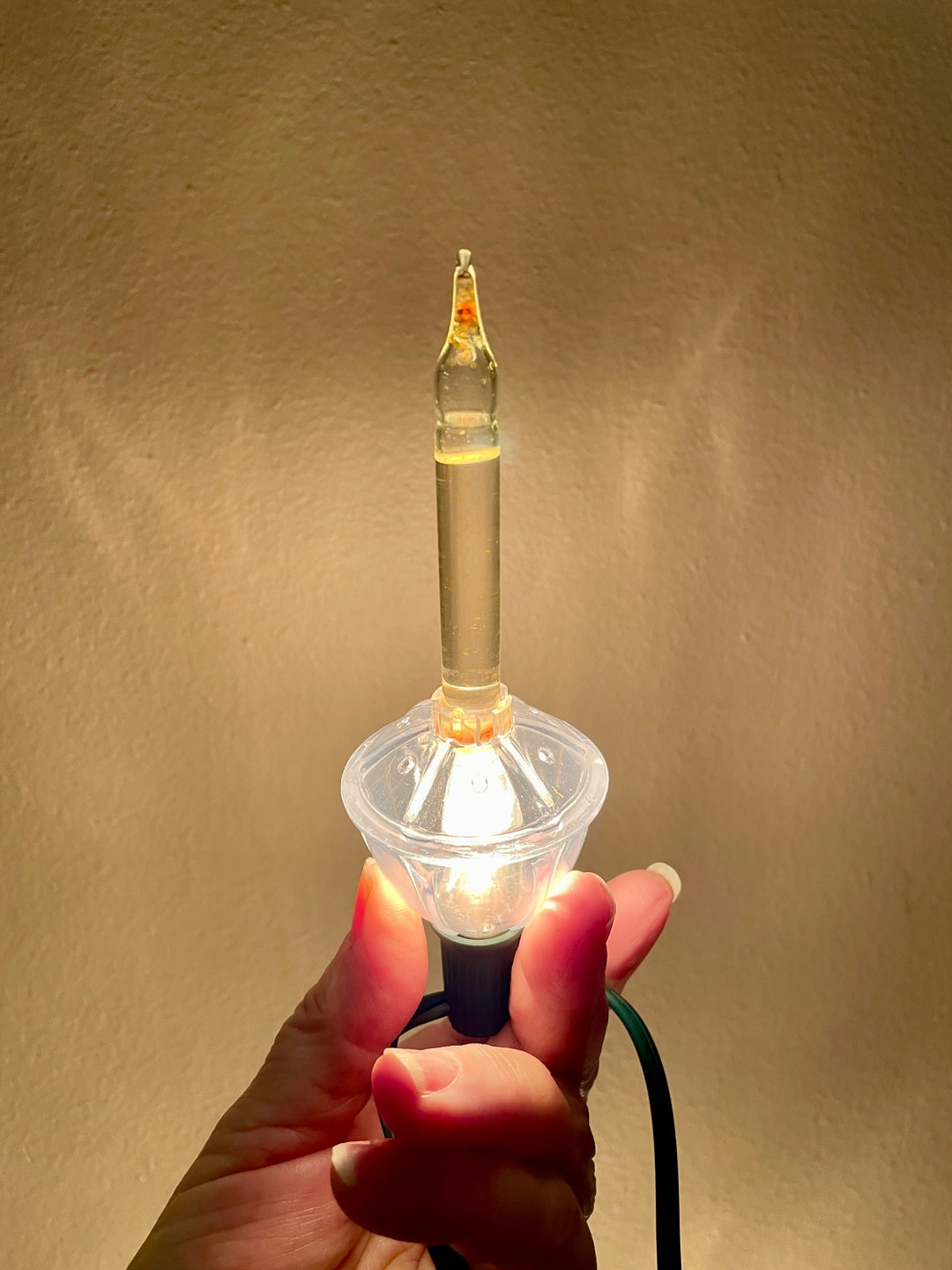 Nostalgic Christmas Bubble Lights: 6 Working Bulbs, 1990s Style - Etsy