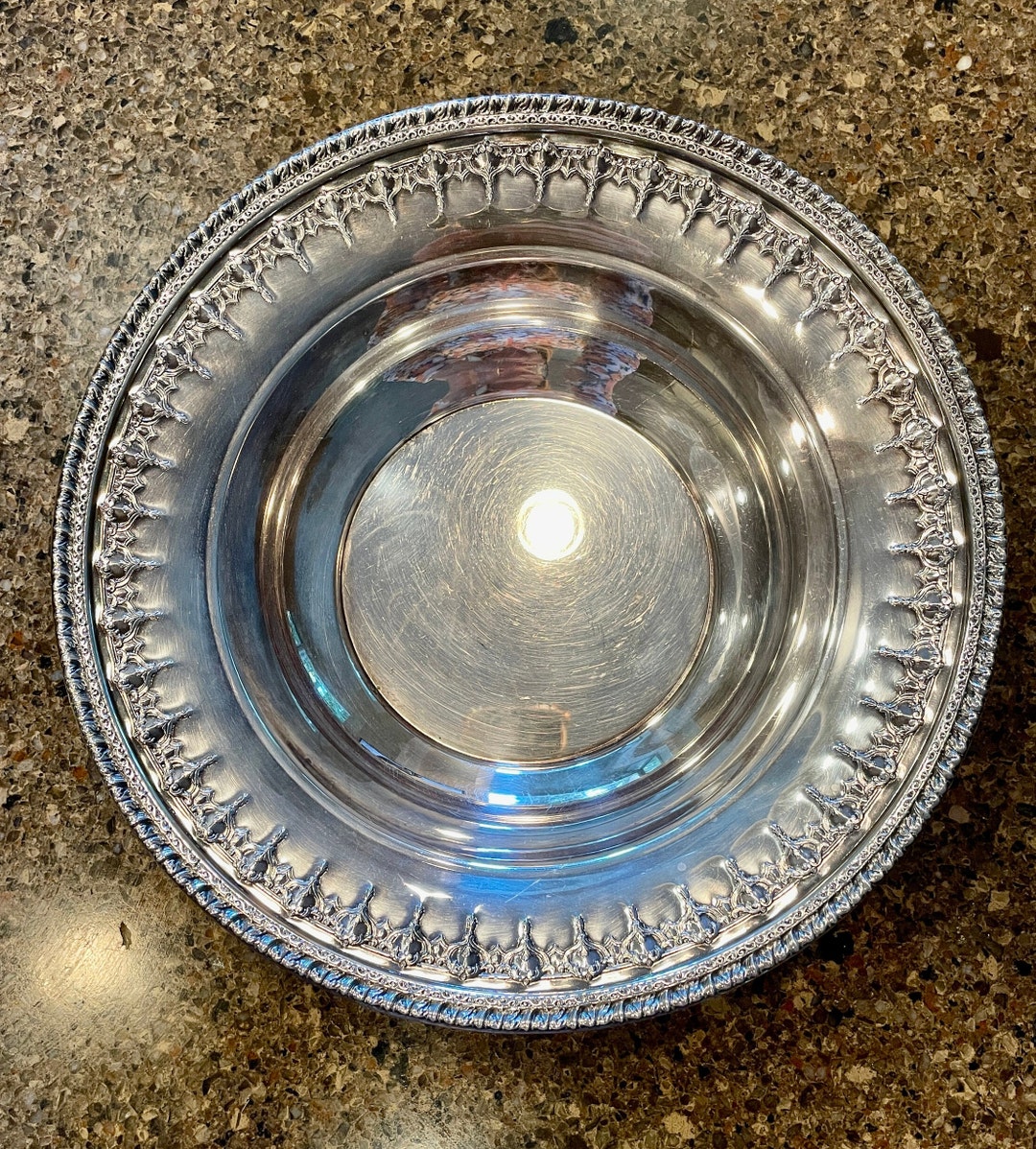 Vintage Reed and Barton Bowl, Silverplate Bowl, Decorative Silver Bowl ...