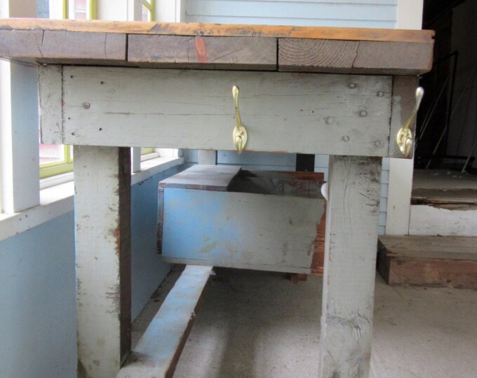 1900s Workbench - FREE LOCAL PICKUP - Industrial Bench - Kitchen Work ...